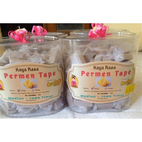 Jual Permen Tape Permen Tape Madiun Jajan Permen Tape Shopee Indonesia