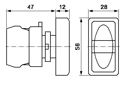 C2PID 1A+1B 220V Кнопка двойная с подсветкой без фиксации - купить по ...