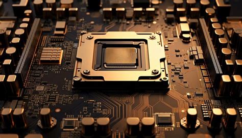 Premium Ai Image Electronic Circuit Processor Chip