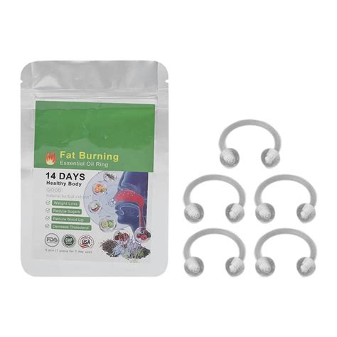 5pcs Nasal Diffuser Essential Oil Nose Rings Skin Tightening Improve £3