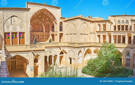 Historical Mansions F Kashan Iran Editorial Photography Image Of
