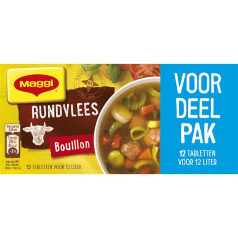 Maggi Rundvlees Bouillon Tabletten 12 Stuks