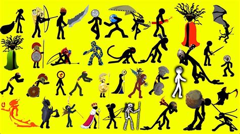 Stick War Legacy Power Level All Units Comparison Youtube