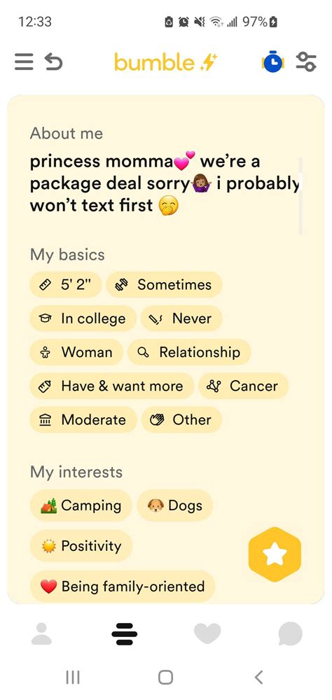 no idea why she s not having any luck on bumble r tinder
