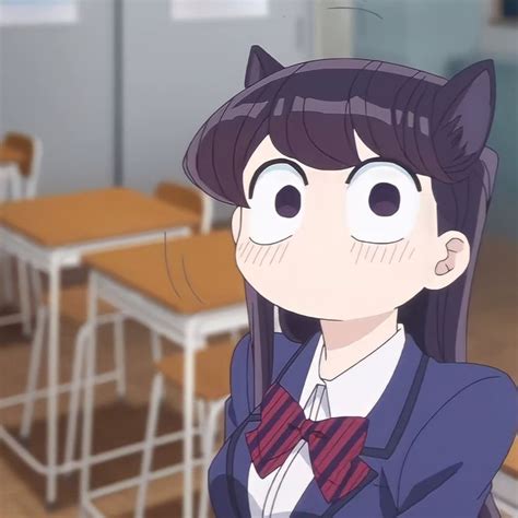 Коми сан Неко коми сан Anime Komi San Komi San Wa Komyushou Desu