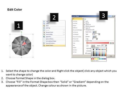 PowerPoint Design Slides Diagram Circular Quadrant Ppt Template