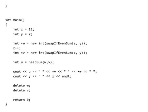 solved trace the execution of the following program and show