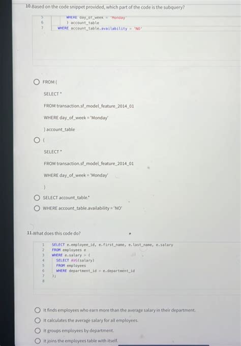 10 Based On The Code Snippet Provided Which Studyx