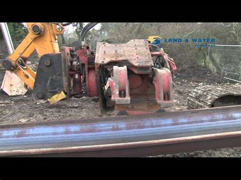 Movax Sonic Sp50 Sidegrip® Vibratory Pile Driver 25 30 Ton Class Heavy Equipment City Of