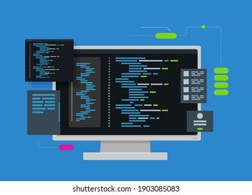 Developing Coding Images Stock Photos Vectors Shutterstock