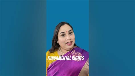 Fundamental Rights Constitution Suprabha Youtube