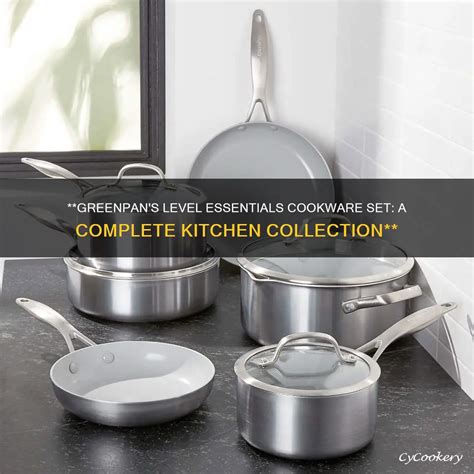 Greenpans Level Essentials Cookware Set A Complete Kitchen