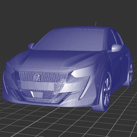 Free Stl File Peugeot 208 Gt 🚙・3d Print Design To Download・cults