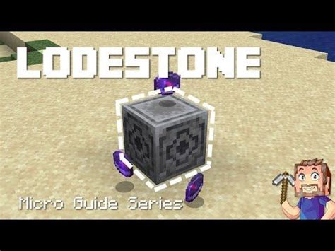 Lodestone Minecraft Micro Guide Youtube Minecraft Minecraft