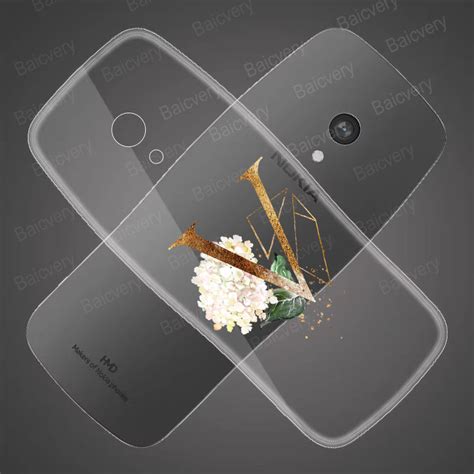 letter casing nokia 3210 2024 phone case skin tpu soft silicone cases