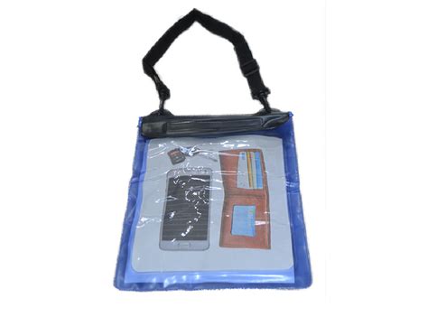 Funda Impermeable Transparente Grande Para Celular Llaves Etc