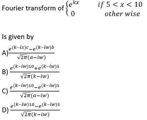 Solved Find The Fourier Transform Of Given Two Functions And Chegg