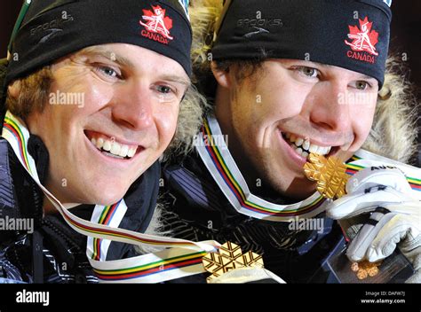 Gold Medalists Devon Kershaw L And Alex Harvey Of Canada Celebrate