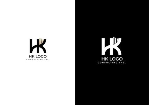 Premium Vector Hk Logo