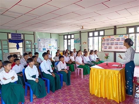 မိုင်းခတ်မြို့ လူထုအ‌ခြေပြုဗဟိုဌာန၌ လူငယ်‌ရေးရာအသိပညာပေးဟောပြောပွဲ ပ