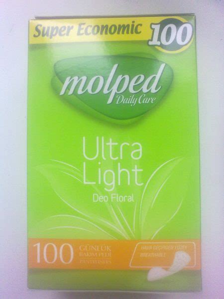 Прокладки ежедневные Molped Ultra Light Deo Floral | отзывы