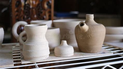 Clay Workshop Class For Make A Pot Stock Image Image Of Hobby