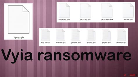 Remove Vyia File Virus Decryption Steps Included Removal Instructions