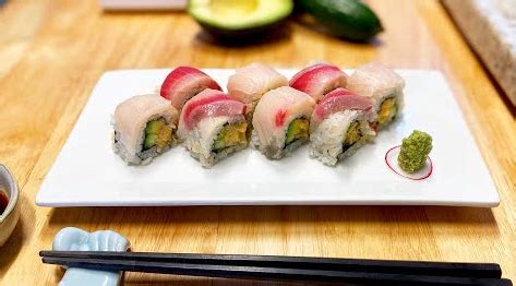 Yellowtail Sushi Roll Recipe Sushi Inc