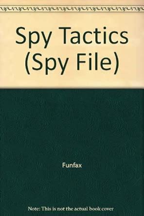 Spy Tactics Spy File S Funfax Uk Books