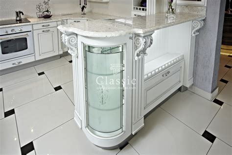 Кухня Классика-120 на заказ в СПб - цены и фото | Classic-Mebel.com