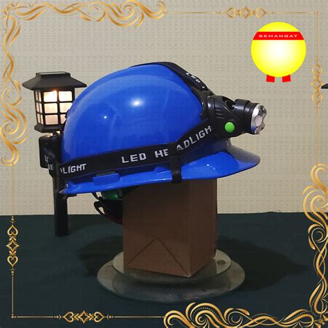 Jual Helm Safety Proyek Dan Head Lamp Senter Kepala Shopee Indonesia