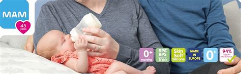 Mam Bottle Nipples Extra Slow Flow Nipple Size 0 For