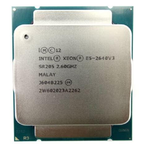 Intel Xeon E5-2640 V3 2.6Ghz SR205 8 Core 90W Socket LGA 2011-3 CPU ...