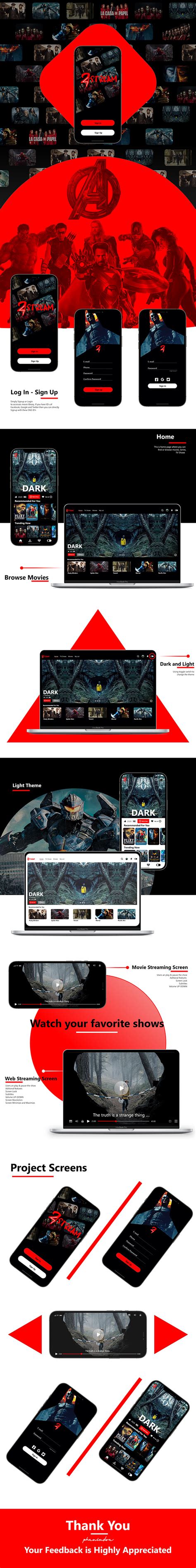 OTT Platform UI Design On Behance OTT Platform UI Design On Behance