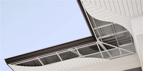 Premium Photo Outdoor Ceiling Section Detail For Construction