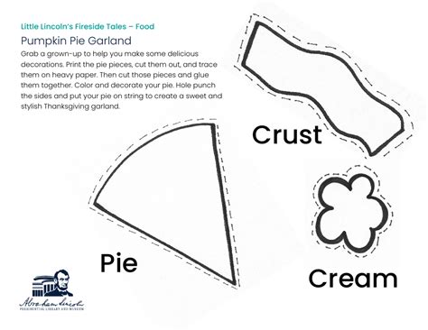 Pumpkin Pie Garland Templates Download Printable Pdf Templateroller