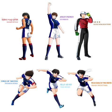 New Character Art For Captain Tsubasa Rise Of New 50 Off