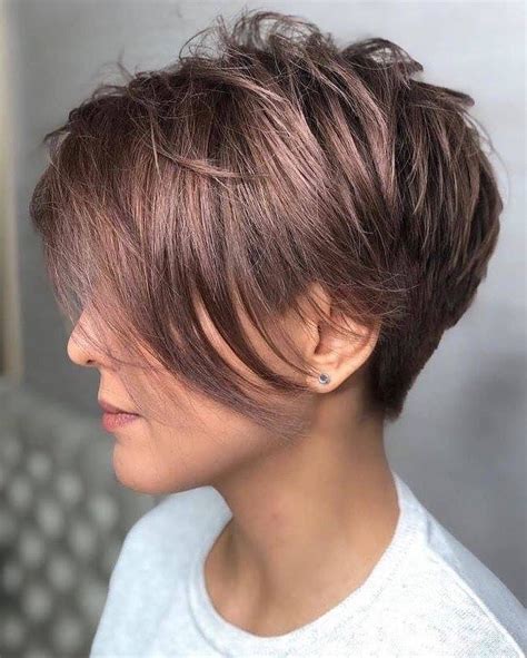 Brown Pixie Cut Artofit