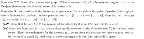 Exercise 2“ Show That A Transitive Graph G Has A