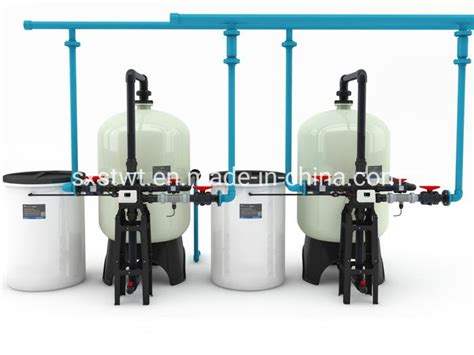 Industrial Softening Water System Water Softener Remove Hardness Ionic