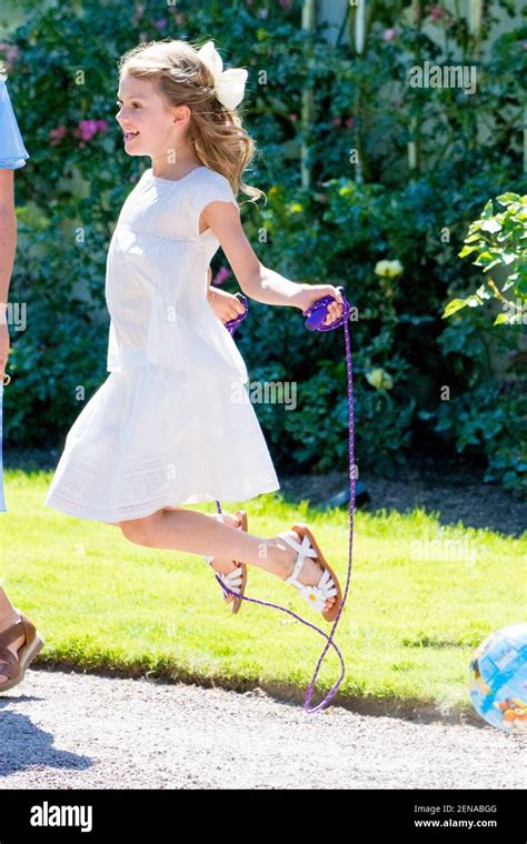 Princess Estelle During The Festivities For The Crown Princess Her 42nd