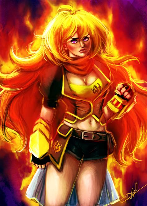 Yang Xiao Long By Norakimi On Deviantart