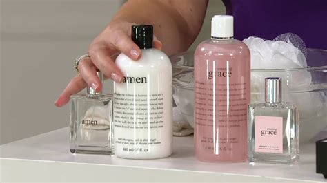 Philosophy Amazing Grace And Amen 4 Pc Fragrance Layering Kit On Qvc