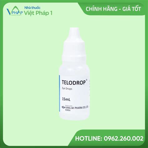 Telodrop Eye Drops Là Thuốc Gì Có Tác Dụng Gì Giá Bao Nhiêu
