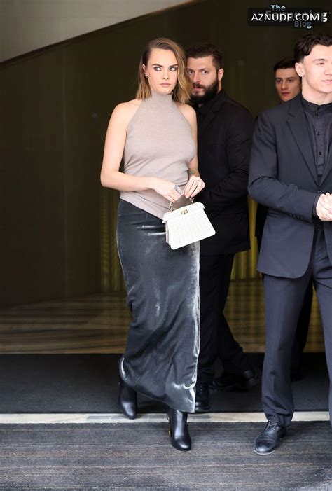 Cara Delevingne Sizzles In Sexy Look At Milan Fashion Week Aznude