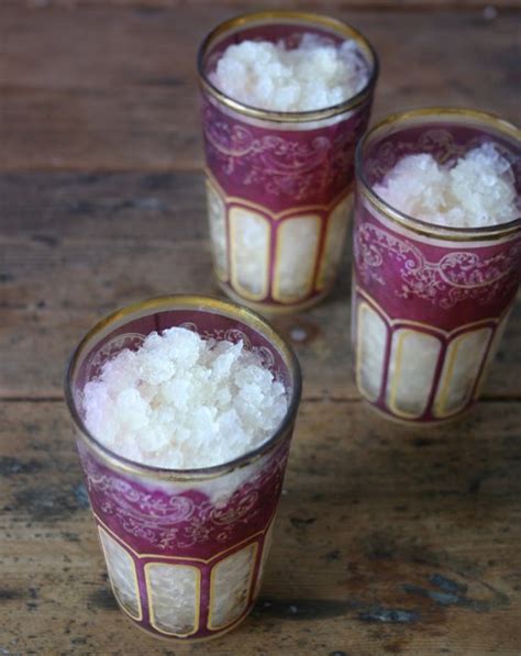 Urbane Fruits Lemongrass And Ginger Vodka Granita