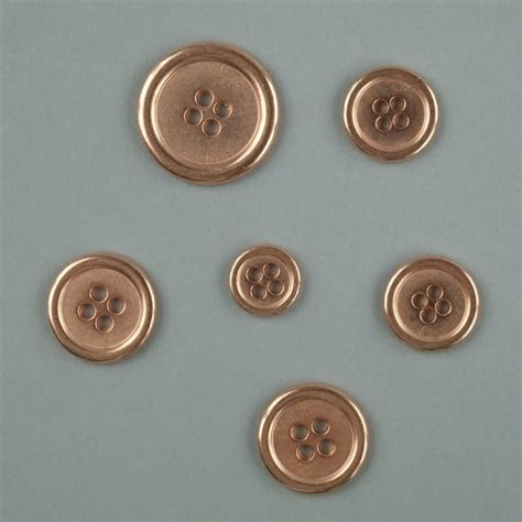 Roségouden Knopen 11 T M 23mm Seegers Fournituren