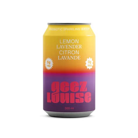 Geez Louise Lemon Lavender Canadian Grocer