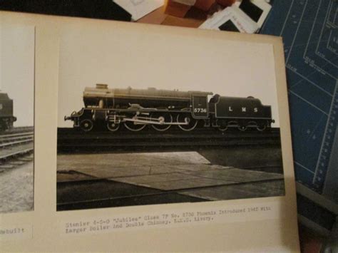 Railway Photo 8x6 Lms 4 6 0 Jubilee 6p No 5736 Ex Works C1930s £600