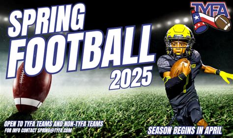 Texas Youth Football And Cheer Association Where Dreams Begin